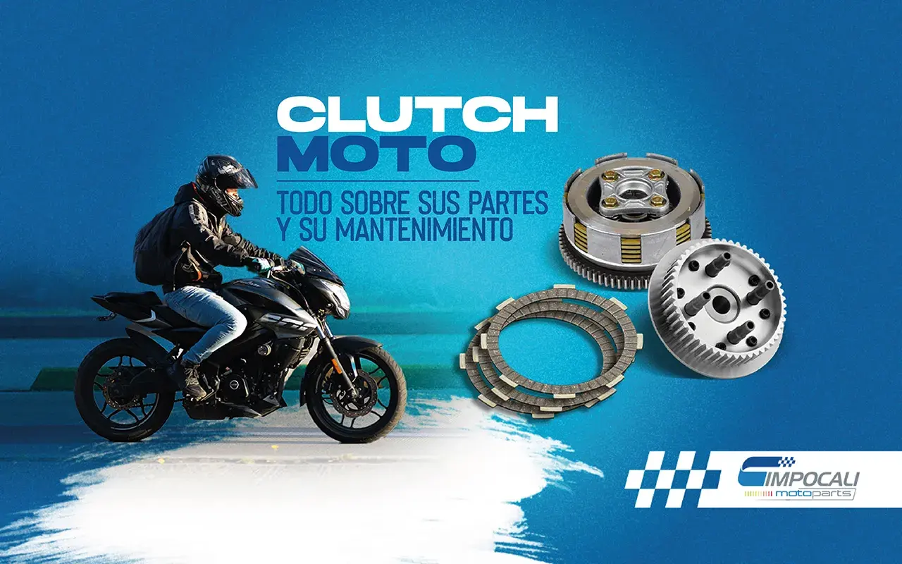 Clutch de moto y sus piezas esenciales | Motofix